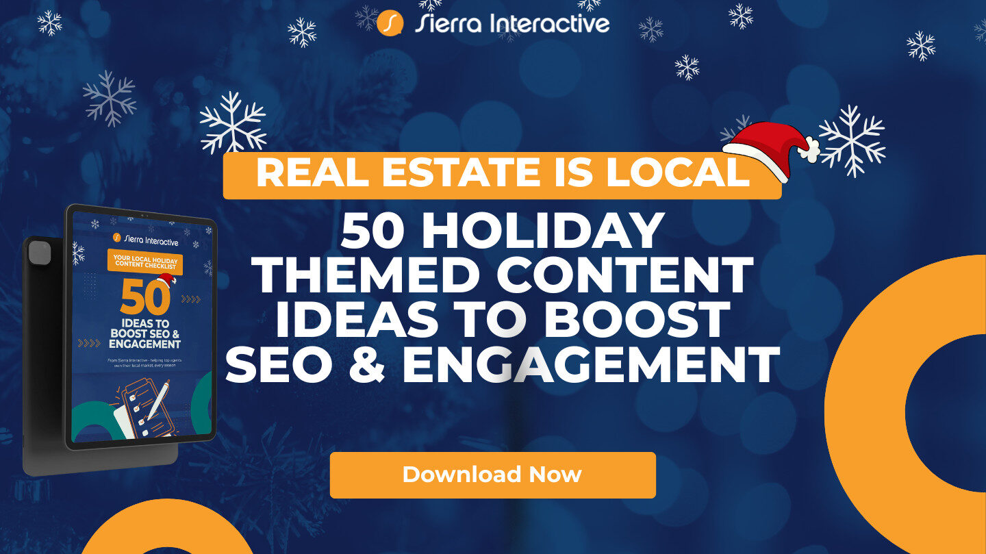 Holiday Content Ideas for Real Estate Agents | Free Checklist | Sierra Interactive